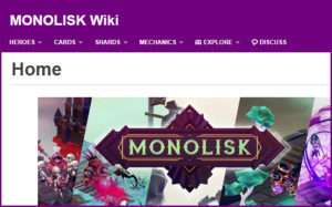 WIKI launched – MONOLISK
